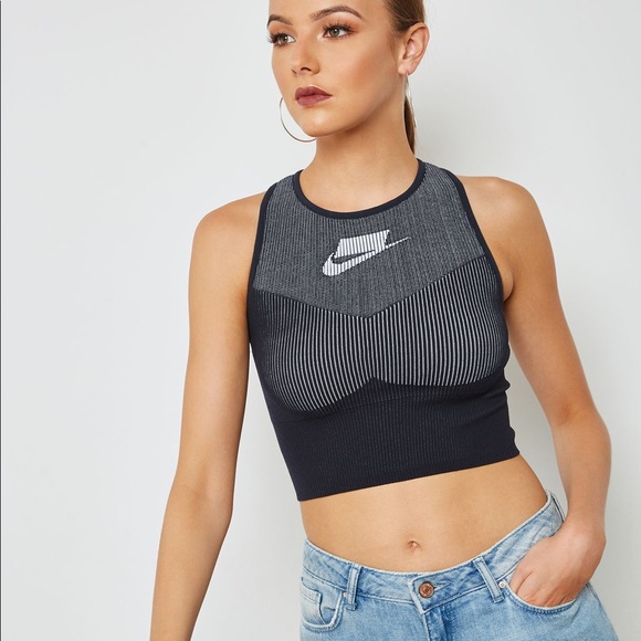 Nike | Tops | Nwt Nike Tech Knit Crop Top | Poshmark